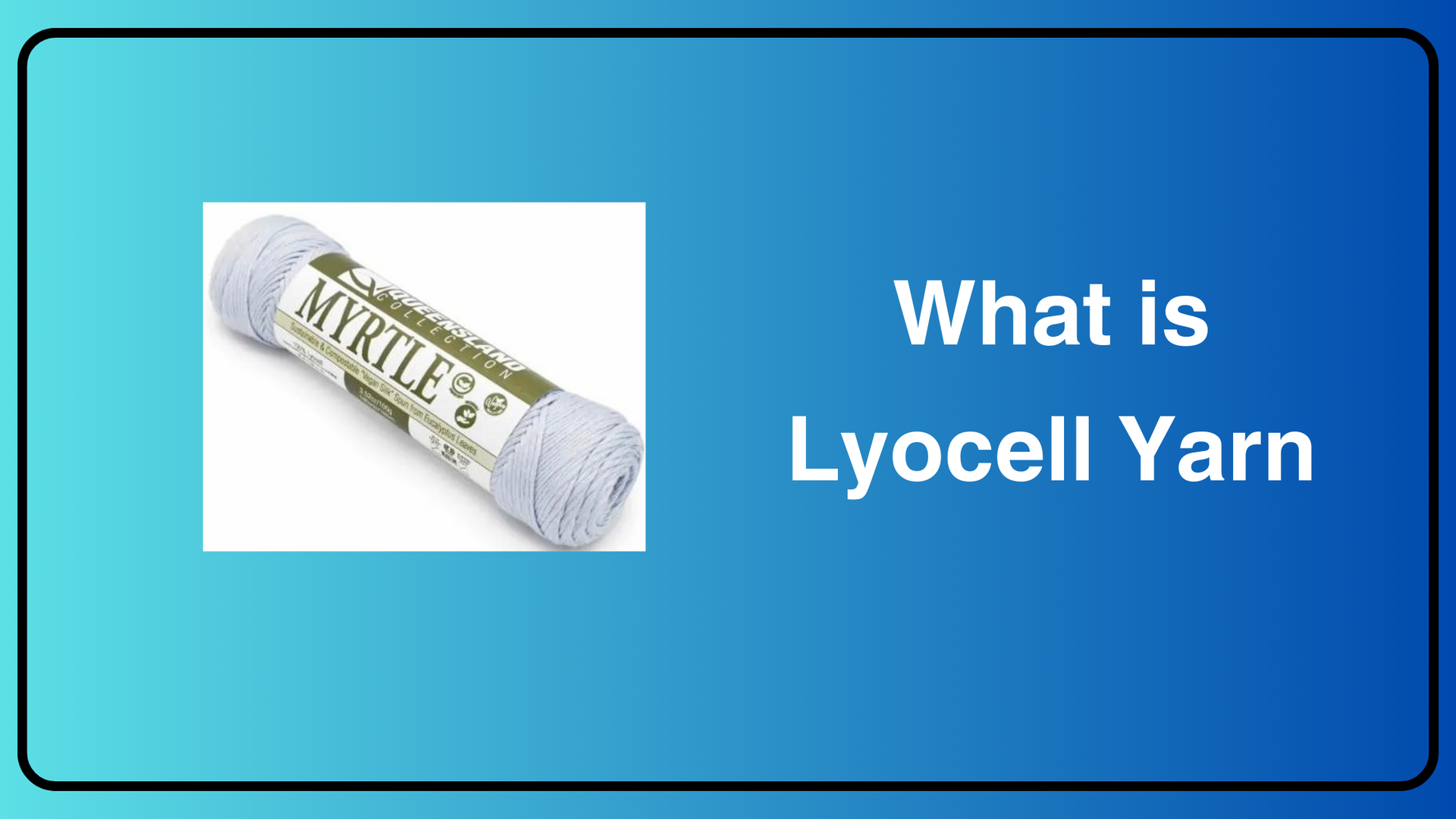 What is Lyocell Yarn and is it plant-based or man-made? – The Wool Pirate